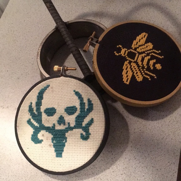 Other | Skull And Bee Embroidery | Poshmark